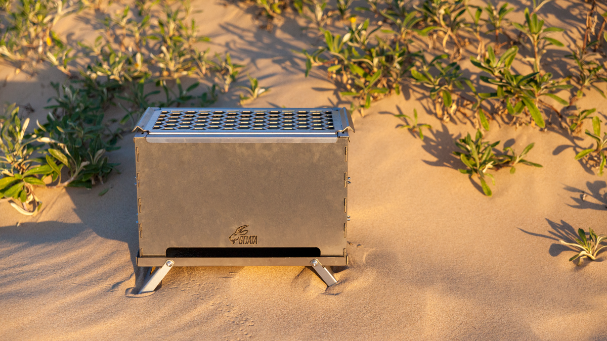 Fire Pit Hibachi / Yakitori Kit add-on - Go Over Any Terrain Anywhere